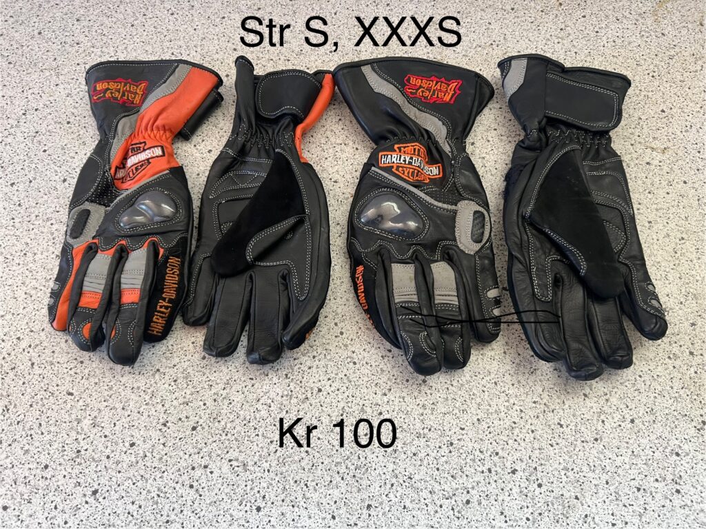 Læder HD handsker - Fch Custom | Salg og service af Harley Davidson motorcykler.